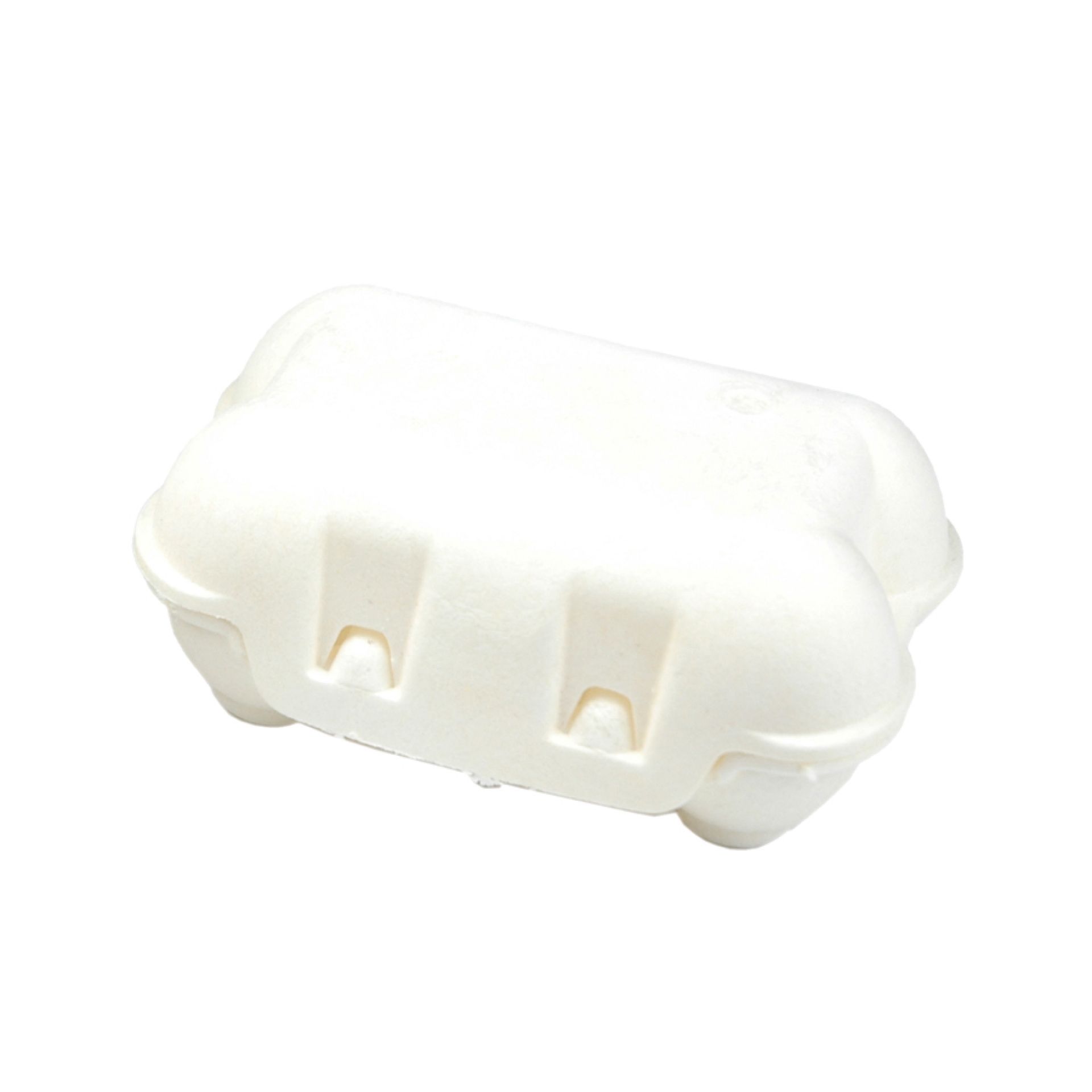 Biologische eierdoos geel - LogoChoc