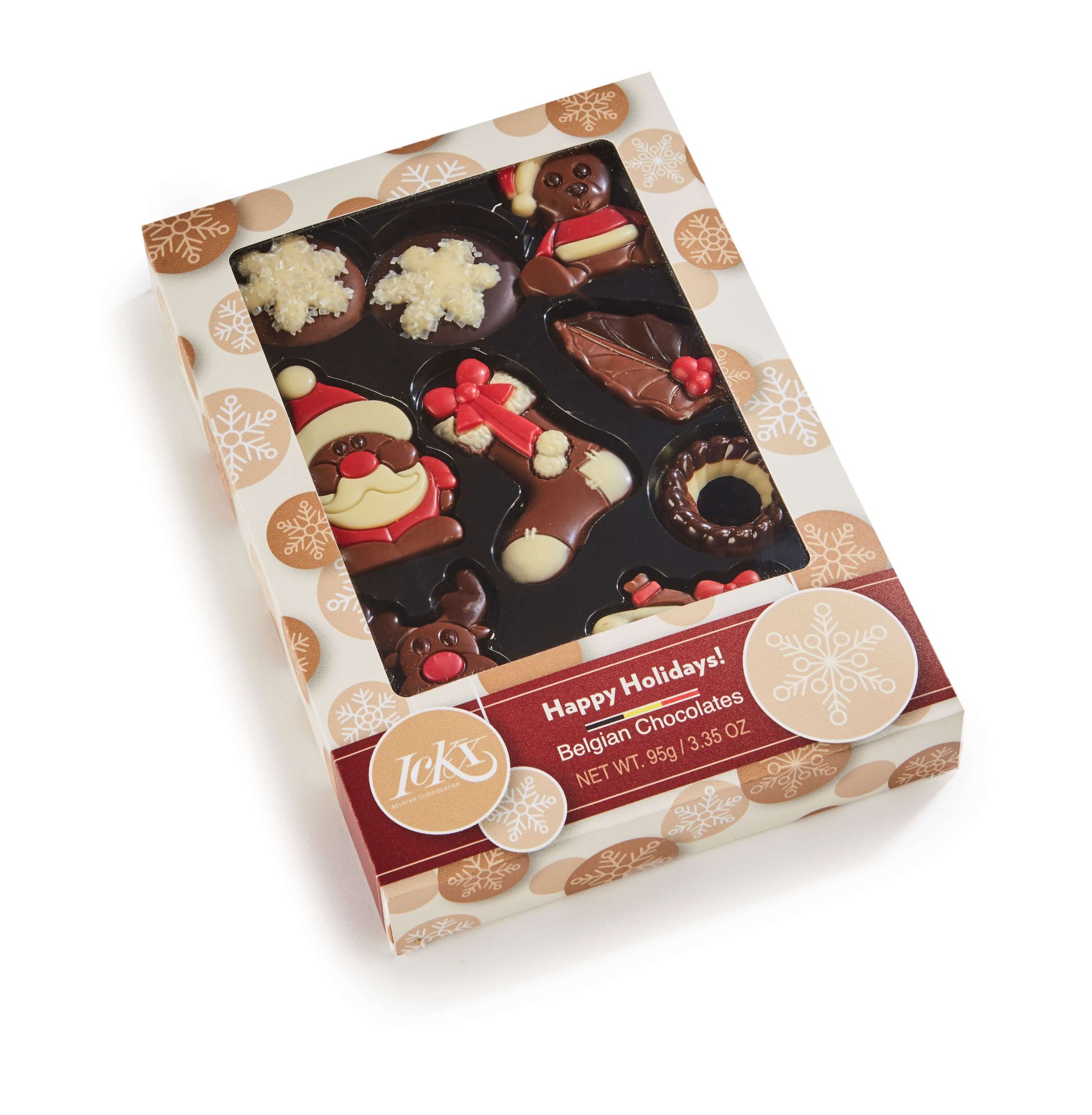 Doos kerstchocolade - LogoChoc